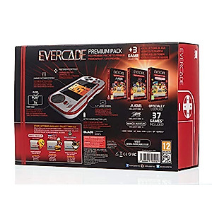 Evercade Premium Pack [EU] Includes 3 Cartridges: Atari Volume 1, Namco Museum Volume 1, and Interplay Volume 1