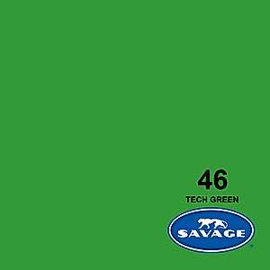Savage Seamless Paper Photography Backdrop - #46 Tech Green (107 in x 36 ft) Made in USA