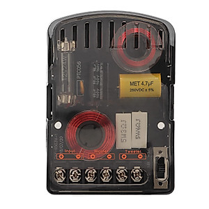 Speaker Frequency Divider, Universal Car Audio Crossover Easy Operation for Automobiles