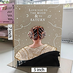 Tuoshei Singer Album Style,Funny Birthday Card,Singer Era Foldable Style, Great Sweet Birthday Gifts for Her Him for Fans - with Envelope