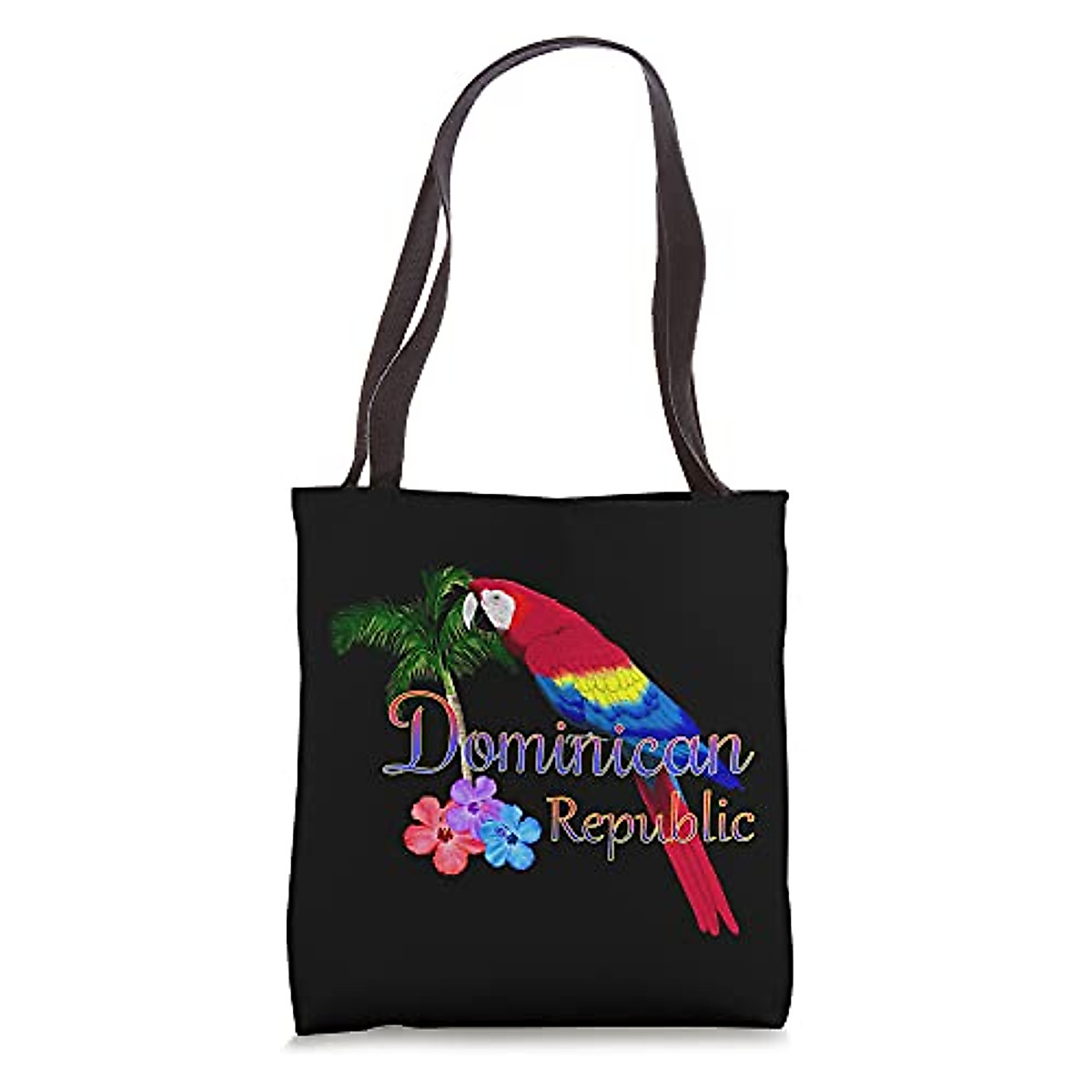 Dominican Republic Tropical Beach Souvenir Tote Bag