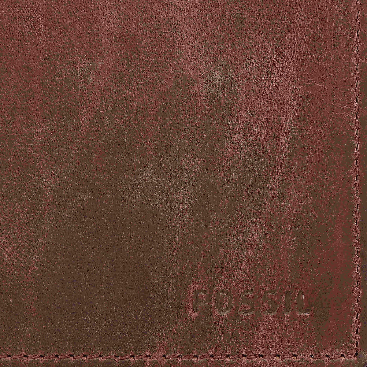 Fossil Men's Derrick Leather RFID-Blocking Bifold Passcase with Removable Card Case Wallet, Brown, (Model: ML3771200)