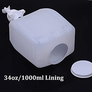 Soap Dispenser Soap Dispenser Pump Soap Dispenser Soap Dispenser Liquid Pump Dish Soap Dispenser Ceramic Lotion Dispenser Bathroom (Size : Foam Type)