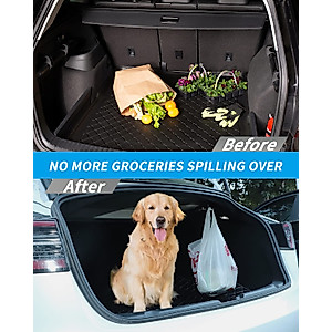 SPARKWHIZ Trunk Grocery Bag Hook for 2018-2023 Tesla Model 3 Aluminum Hook Hanger, Interior Accessories, Black