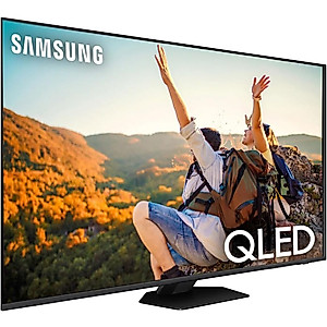 SAMSUNG QN65QN90CAFXZA 65" Neo QLED Smart TV with 4K Upscaling with an Austere 7S-PS8-US1 VII-Series 8 Outlet Power w/Omniport USB (2023)