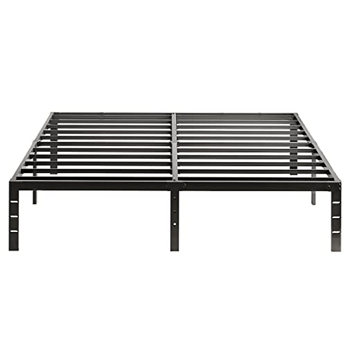 Vengarus Queen Bed Frame - 14inch Heavy Duty Metal Platform Bed Frames Queen Size with Storage Space Under Frame, Sturdy Steel Slat Support, No Box Spring Needed