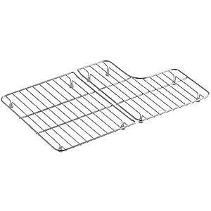 UPGRADED Lifetime Appliance K-6639-ST Bottom Basin Stainless Steel Racks Compatible with Kohler Whitehaven Sink