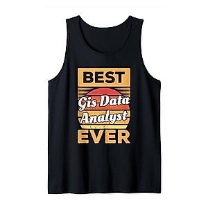 Vintage Best GIS Data Analyst Ever Tank Top