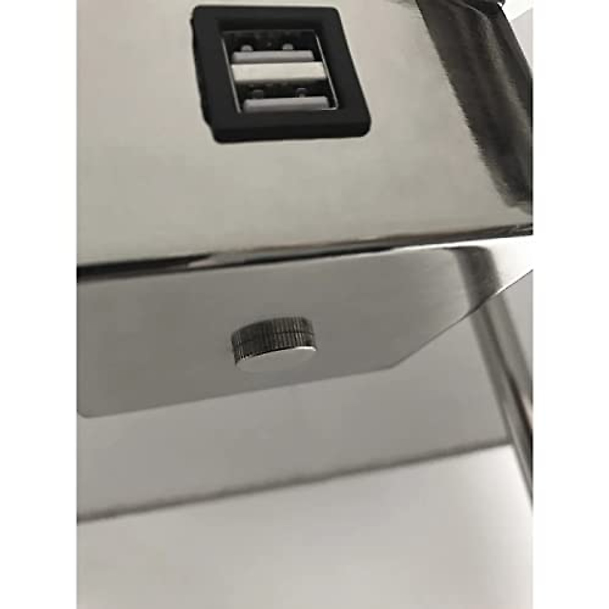 Adesso 3459-15 Henry Shelf Floor Lamp Wireless Charging, 7W LED, 5W QI, USB Port, Indoor Lighting Lamps