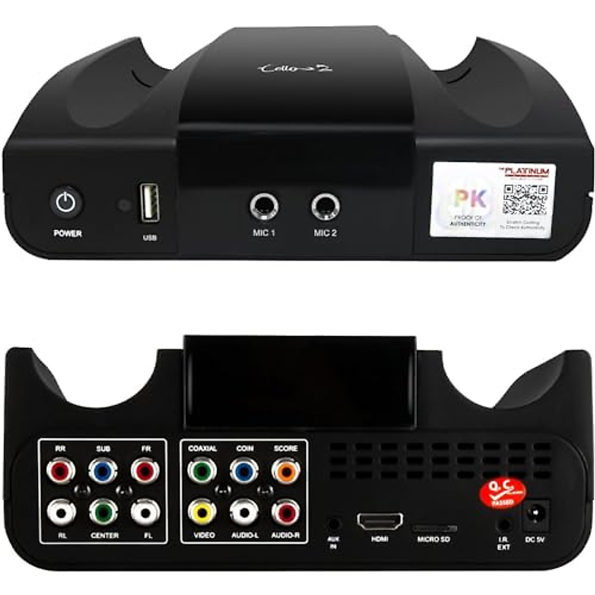 The Platinum Karaoke Machine adutls Comes with 2upgraded Wireless miceophones Features Over 23k Songs 7k Filipino Tagalog 4k Hind 12k English