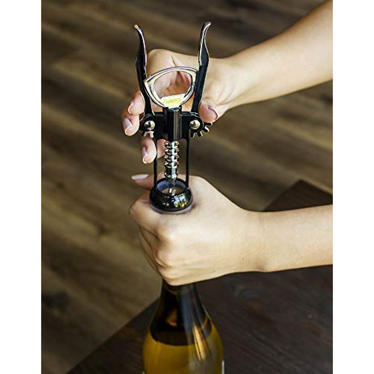 Evriholder Winged Corkscrew, Standard, Silver