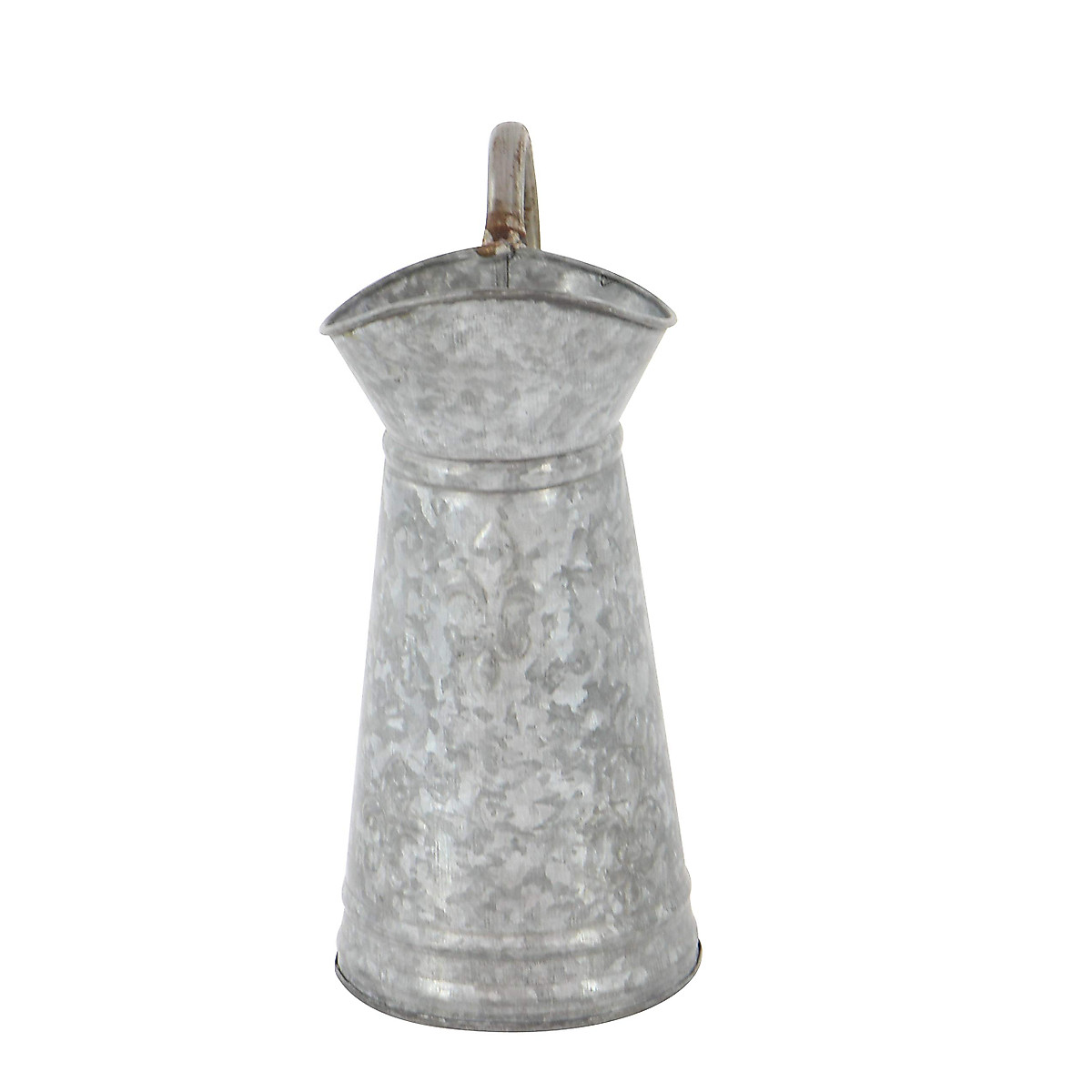 Deco 79 Metal Watering Can Indoor Outdoor Planter Small Planter Pot, Planter 10" x 6" x 12", Brown