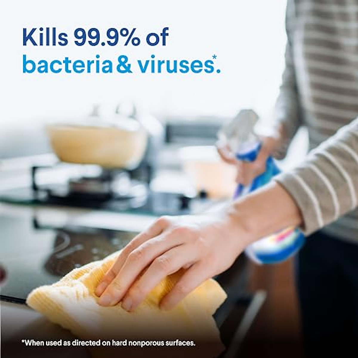 CLOROX Clean-Up Multi-Surface Cleaner with Bleach, Rain Clean, Spray, 32 Fl Oz (Package May Vary)