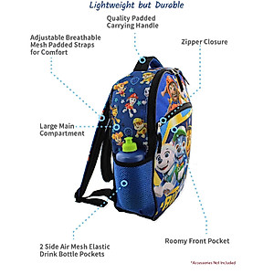 Paw Patrol Pups Boy's 16 Inch School Backpack (One Size, Blue)