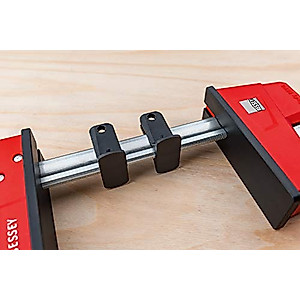 BESSEY KRE3512, 12 In., Parallel Clamp, K Body REVO Series - 1700 lbs Nominal Clamping Force , Spreader, and Woodworking Accessories - Clamps and Tools for Woodworking, Cabinetry, Case Work