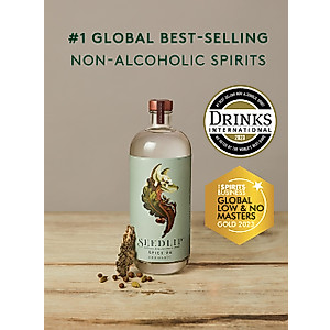 Seedlip Spice 94 - Non-alcoholic Spirit | Calorie Free, Sugar Free | Spirit Alternative | Alcohol Free Cocktails | 23.7fl oz (700ml)