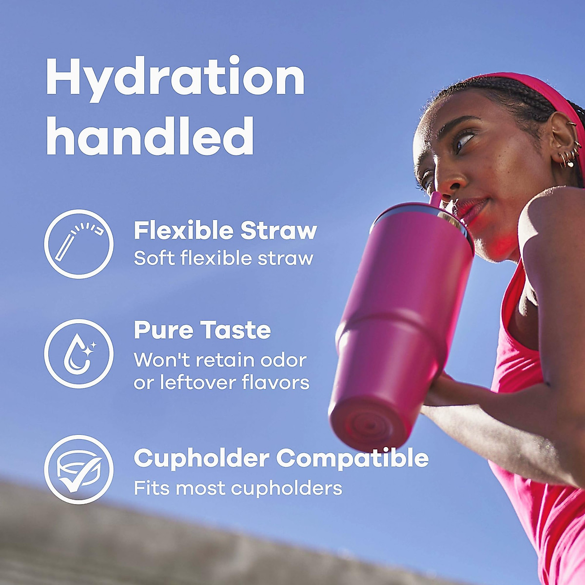 Hydro Flask 40 Oz Travel Tumbler Aloe