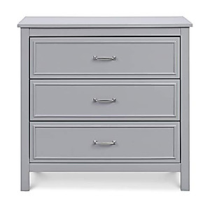 DaVinci Charlie 3-Drawer Dresser in Grey