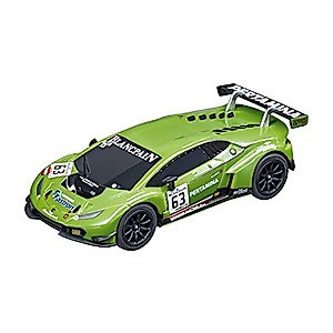 Carrera GO!!! 64062 Lamborghini Huracán GT3, No.63 Slot Car Racing Vehicle