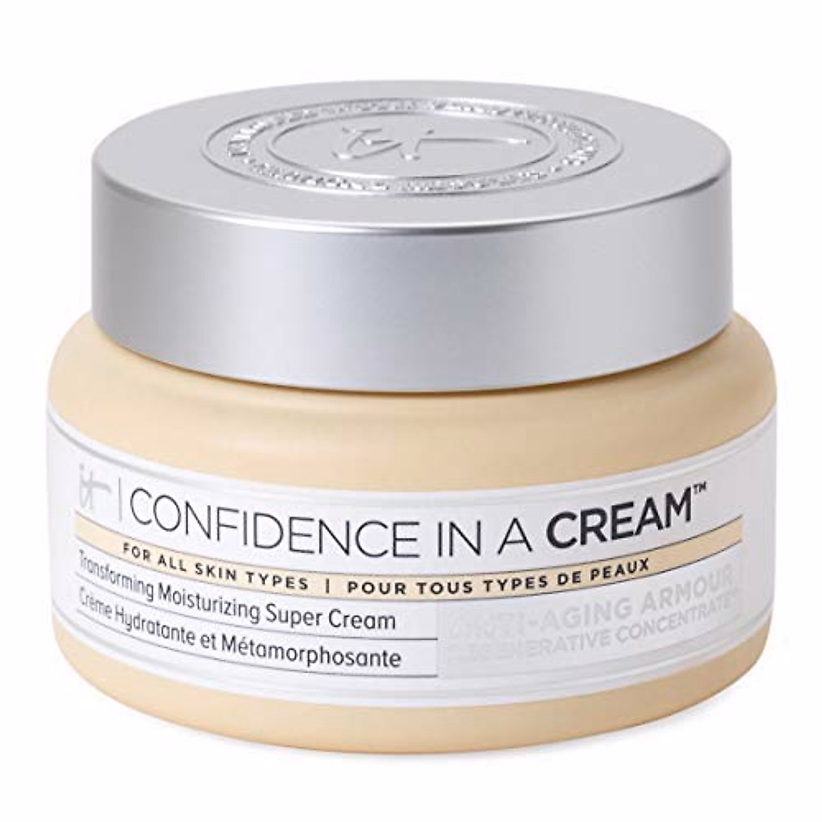 it Cosmetics Confidence in a Cream Moisturizing Super Cream Moisturizer 2 oz 60ml 1 Pack