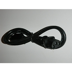 3pin Power Cord for Salton Cordless Hotray Models TWT40 TWT40A (36 inch Length)