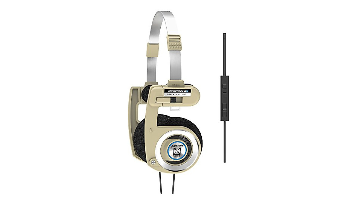 Koss Porta Pro Beige Headphones - Classic Sound & Style