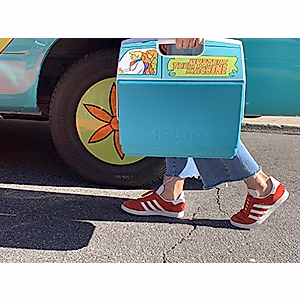 Igloo 16 Quart Limited Edition Scooby Doo Mystery Machine Portable Lunchbox Playmate Elite Cooler Ice Box, Large (48858)