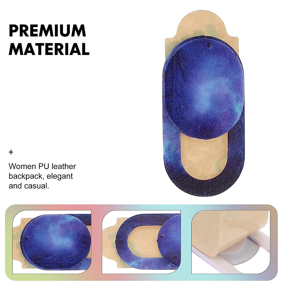 Hemobllo 6pcs Privacy Cover Lens Caps Web Cameras Camera Covers Computer Webcam Covers Web Camera Lens Caps Durable Webcam Covers Professional Webcam Covers Webcam Lens Covesr