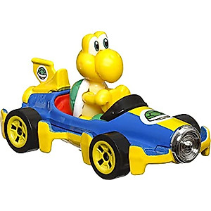 Hot Wheels Mario Kart Vehicle 4-Pack Car Toy Set with 1 Exclusive Collectible Model