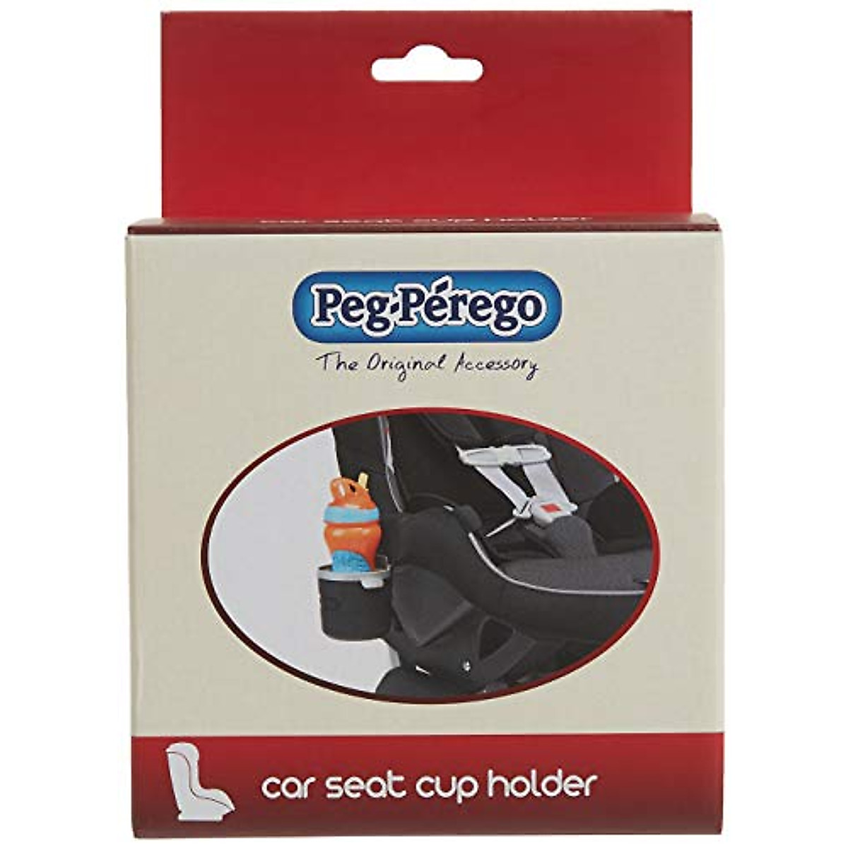 Peg Perego Convertible Cup Holder, Charcoal