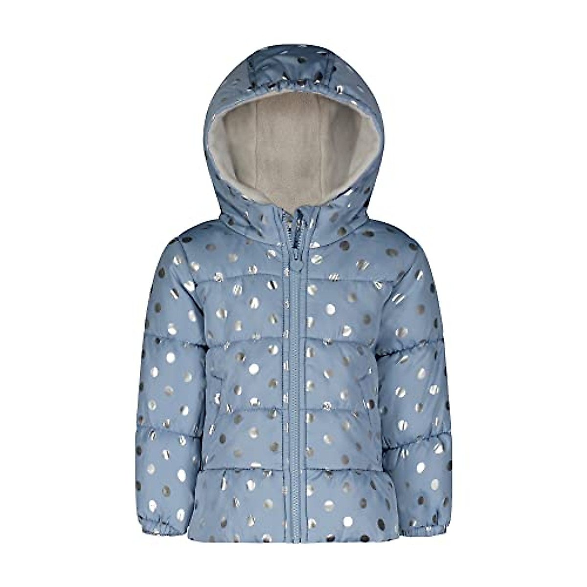 Simple Joys by Carter's Water-Resistant Snowsuit Set-Hooded Winter Jacket, Baby Blue, 18 Months