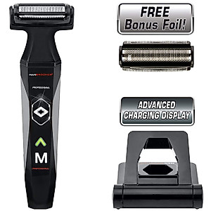 The Looking Great – Balls and Back Grooming Bundle by MANGROOMER - This Bundles Contains 2 Products: MANGROOMER Professional Body Groomer & Trimmer and The MANGROOMER Professional Back Hair Shaver