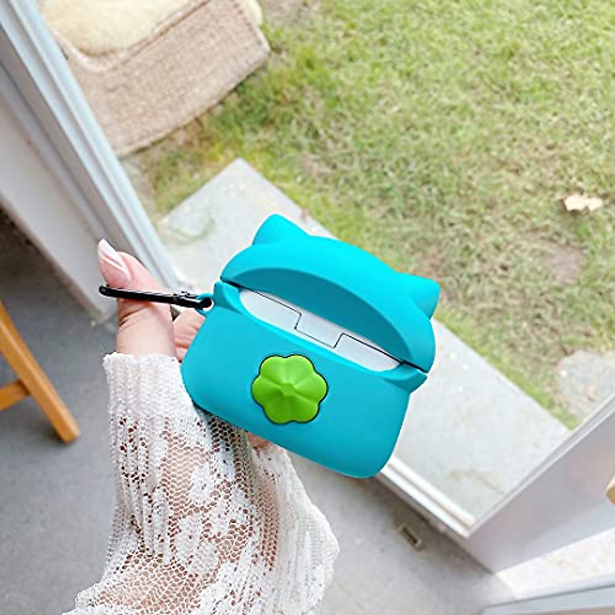 Beats Studio Buds Case,Cute 3D Cartoon Kawaii Funny Fun Beats Studio Buds Case,Soft Silicone Shockproof Keychain Charging Box.for Boys and Girls,Compatible Beats Studio Buds Skin Cases