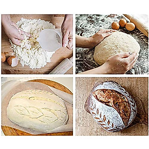 Bread Lame Dough Scoring Tool - Slashing Knife with 10 Razor Sharp Blades Sets and Leather Cover