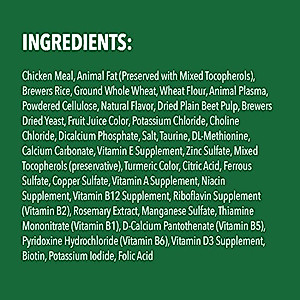 FELINE GREENIES SMARTBITES HEALTHY INDOOR Natural Treats for Cats, Chicken Flavor, 16 oz. Tub