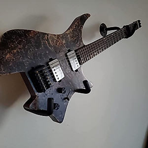 BEMTE Guitar Wall Mount Guitar Bass Display Rack Horizontal Hanger (Electric Guitar/ Ukulele)