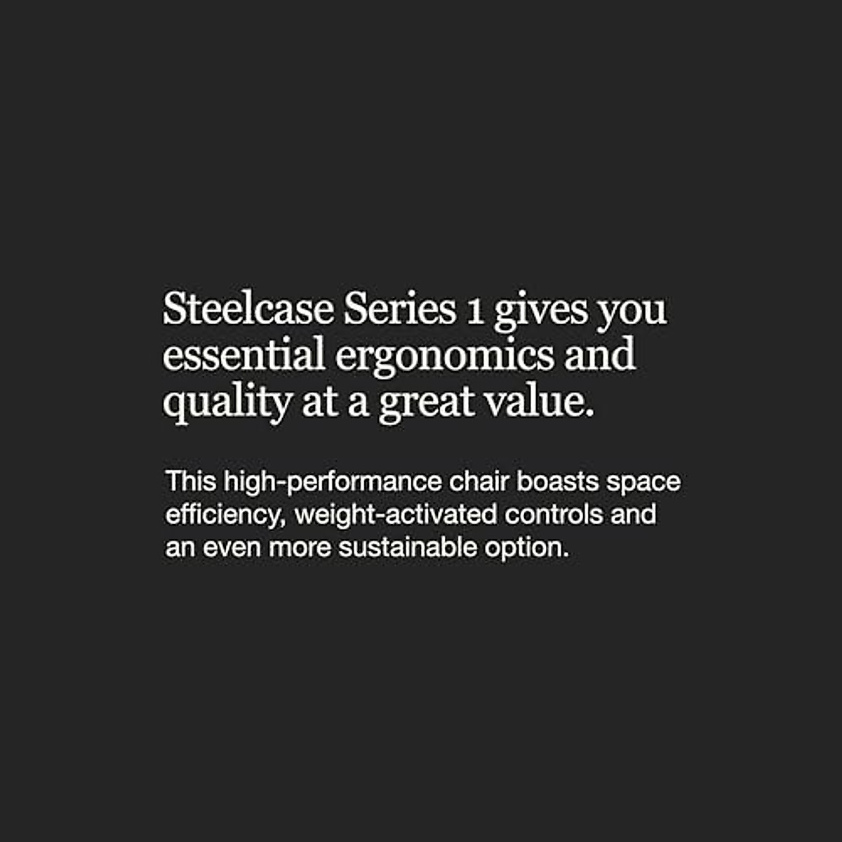 Steelcase Series 1 Office Chair - Ergonomic Work Chair with Wheels for Carpet - Helps Support Productivity - Weight-Activated Controls, Back Supports & Arm Support - Easy Assembly - Royal Blue
