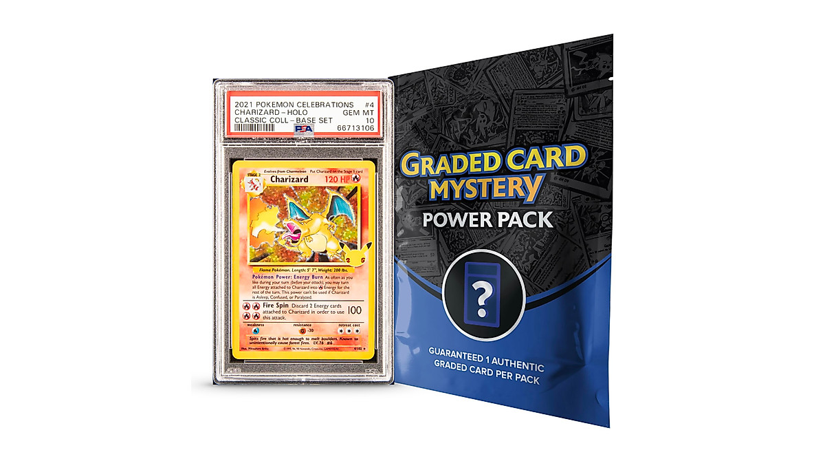 Shop Pokemon TCG Graded Mystery Collection Box