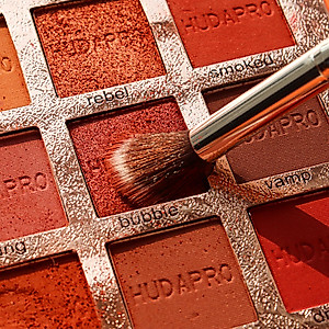 BEAKEY Makeup Brush Set Professional for Eye and Face, Blending Brush for Foundation, Eyeshadow, Concealer, Make up Brushes Pack with 2 Blender Sponge, Eye Shadow Brush with Paper Case, Gift for Women