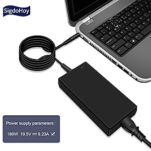 180W AC Charger for Dell G5 G7 G3 15 17 Precision 7670 7680 7770 7780 Alienware 15 17 R1 R2 R3 R4 R5 Gaming Laptop Power Adapter Supply Cord