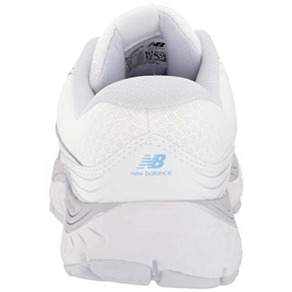 New Balance Women's 840 V3 Walking Shoe, White/Silent Grey, 8.5 X-Wide