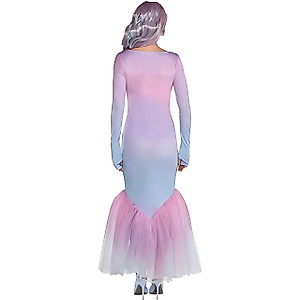 Amscan Enchanting Pastel Colors Mystical Mermaid Costume - 1 Pc - Perfect for Little Dreamers, Large (10-12)