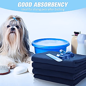 15 Pieces Fleece Blankets Bulk 50 x 60 Inch Double sided Ultra Soft Fleece Throw Blankets Bulk Lightweight Warm Cozy Airplane Blanket Pet Blankets for Home Office Wedding Gifts Outdoor Use (Navy Blue)