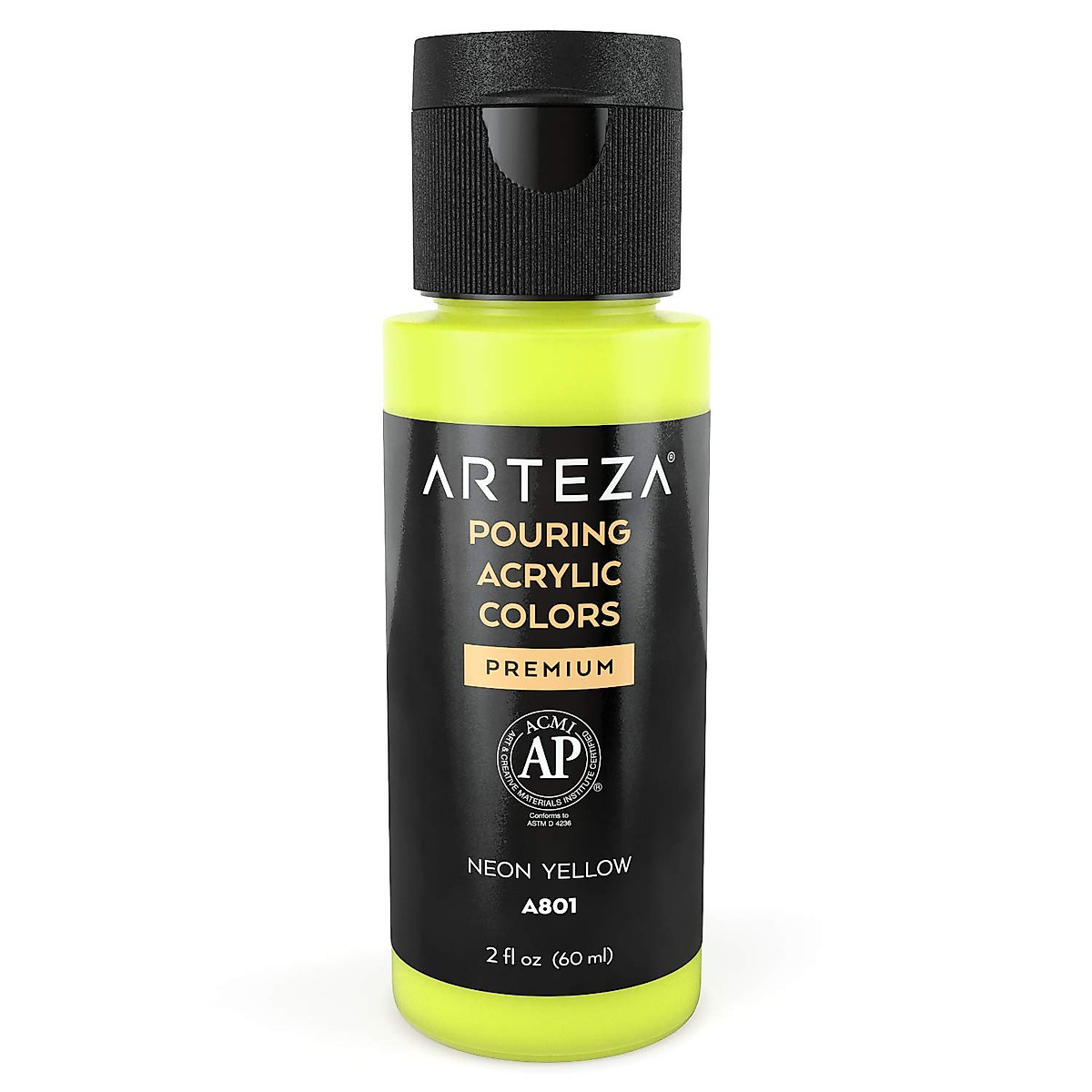 ARTEZA ARTZ-9655 Art-Paints, Neon Yellow