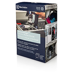 Electrolux 10ELPROL02 PureAdvantage Probiotic Washer Cleaner Deodorizer and Descaler, 6 Treatments, One Size