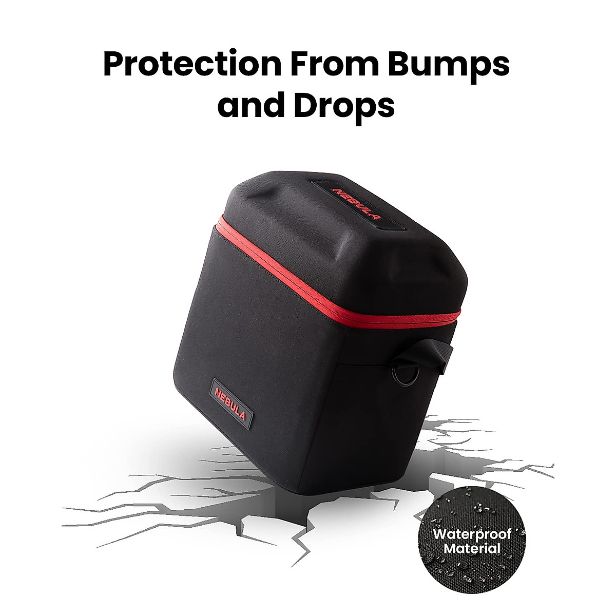 NEBULA Mars 3 Outdoor Portable Projector with Travel Case