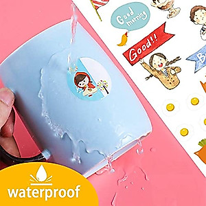 Premium Printable Vinyl Sticker Paper for Inkjet Printer - 25 Matte White Waterproof Decal Paper Sheets - Dries Quickly and Holds Ink Beautifully