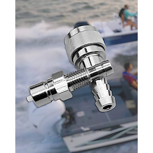 Tavaski 5/16" Fuel Connector Fit for Tohatsu Nissan Outboard 2/4-stroke Engine 5-90HP Replace 3B2-70260-1 3B2-70250-1