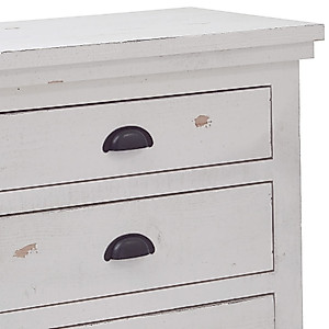 Progressive Furniture Willow Nightstand, 32" x 17" x 31", Distressed White