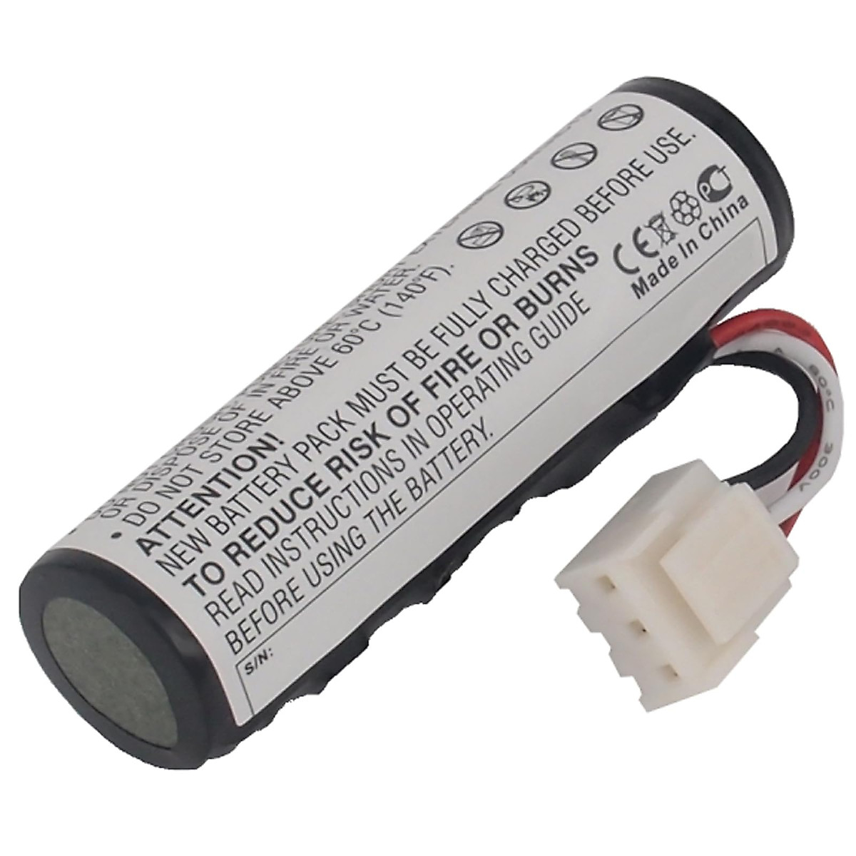 Synergy Digital Credit Card Reader Battery, Compatible with iWL251 NFC Credit Card Reader, (Li-ion, 3.7V, 2600mAh) Ultra High Capacity, Replacement for 295006044 Battery